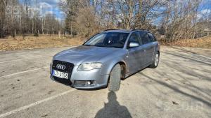 Grey Audi A4 2007 in Kuldiga, with an engine capacity of 3.00 L and mileage of 394 thousand km for 2500 €, photo  on AUTOMOTO.COM.LV