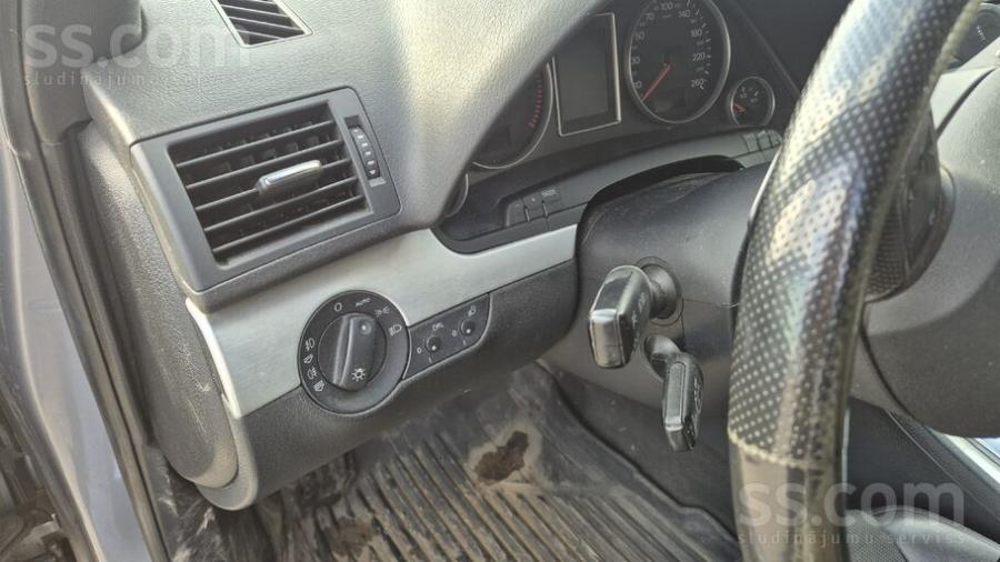 Pelēks Audi A4 2007 Kuldīga, ar dzinēja tilpumu 3.00 L un nobraukumu 394 tūkst. km par 2500 €, foto 6 vietnē AUTOMOTO.COM.LV