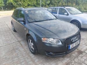 Grey Audi A4 2007 in Cesis, with an engine capacity of 2.00 L and mileage of 335 thousand km for 1700 €, photo  on AUTOMOTO.COM.LV