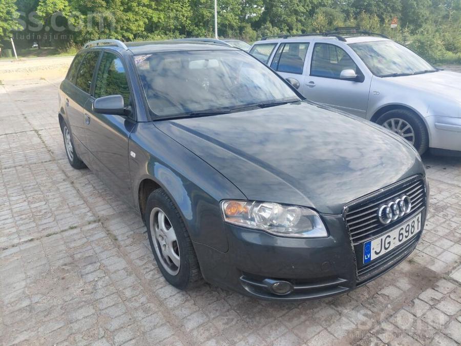 Grey Audi A4 2007 in Cesis, with an engine capacity of 2.00 L and mileage of 335 thousand km for 1700 €, photo 1 on AUTOMOTO.COM.LV