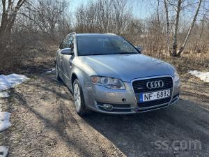 Pelēks Audi A4 2007 Daugavpils, ar dzinēja tilpumu 2.00 L un nobraukumu 267 tūkst. km par 4000 €, foto  vietnē AUTOMOTO.COM.LV