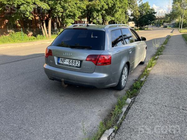Серый Ауди А4 2007 в Даугавпилс, объемом двигателя 2.00 л и пробегом 267 тыс. км за 4000 €, фото 2 на AUTOMOTO.COM.LV