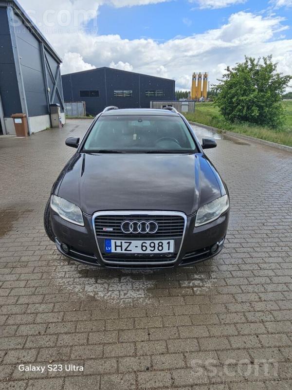 Grey Audi A4 2007 in Saldus, with an engine capacity of 2.00 L and mileage of 381 thousand km for 2900 €, photo 2 on AUTOMOTO.COM.LV