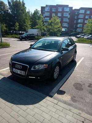 Pelēks Audi A4 2007 Viļņa, ar dzinēja tilpumu 2.00 L un nobraukumu 281 tūkst. km par 1900 €, foto  vietnē AUTOMOTO.COM.LV