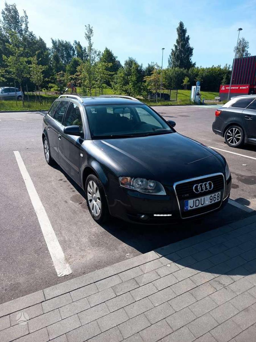 Pelēks Audi A4 2007 Viļņa, ar dzinēja tilpumu 2.00 L un nobraukumu 281 tūkst. km par 1900 €, foto 3 vietnē AUTOMOTO.COM.LV