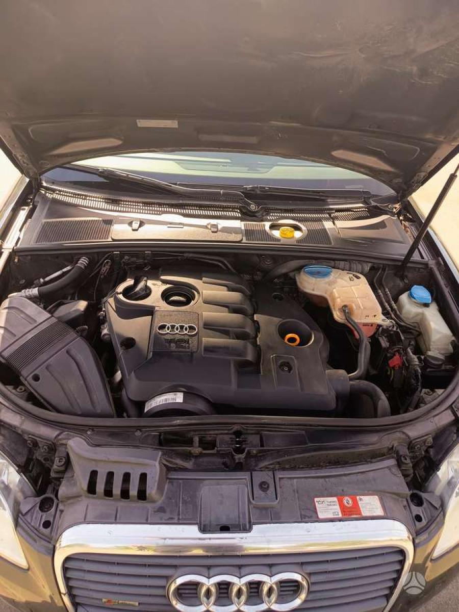Pelēks Audi A4 2007 Viļņa, ar dzinēja tilpumu 2.00 L un nobraukumu 281 tūkst. km par 1900 €, foto 14 vietnē AUTOMOTO.COM.LV