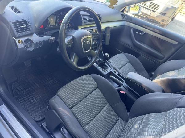 Grey Audi A4 2007 in Kaunas, with an engine capacity of 2.70 L and mileage of 360 thousand km for 2550 €, photo 9 on AUTOMOTO.COM.LV
