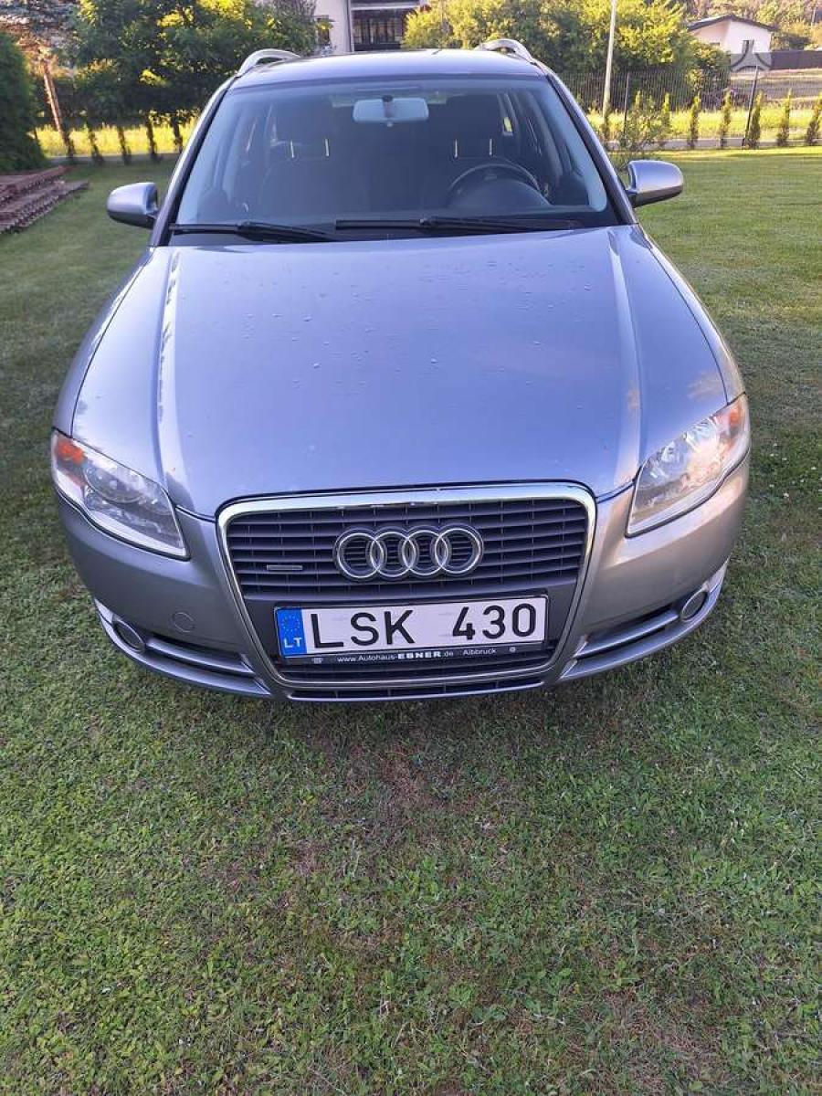 Pelēks Audi A4 2007 Nemenčinė, ar dzinēja tilpumu 1.97 L un nobraukumu 260 tūkst. km par 2400 €, foto 4 vietnē AUTOMOTO.COM.LV