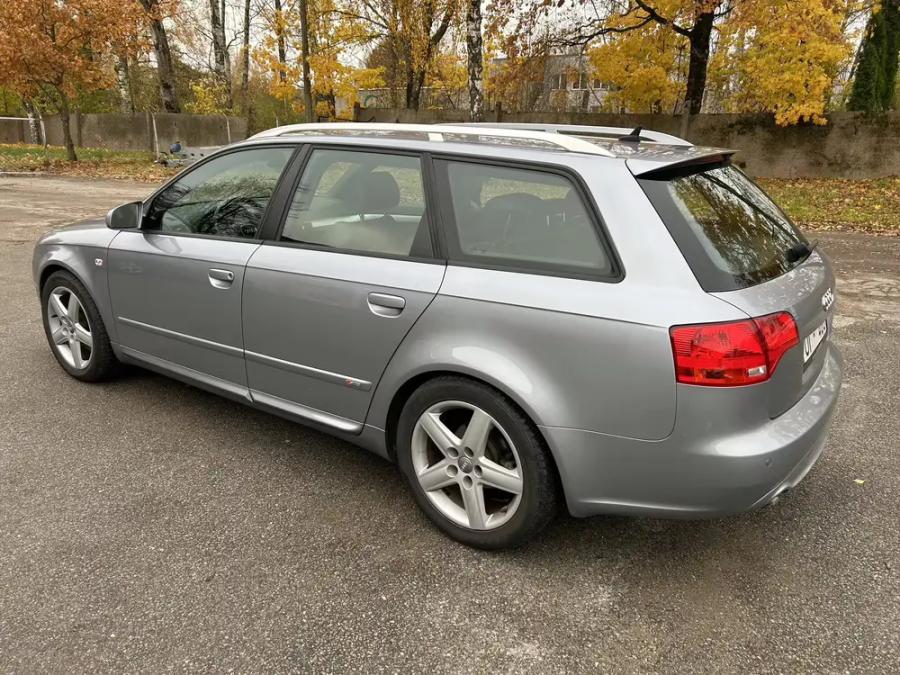Pelēks Audi A4 2007 Limbaži, ar dzinēja tilpumu 2.00 L un nobraukumu 231 tūkst. km par 5250 €, foto 9 vietnē AUTOMOTO.COM.LV