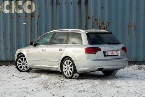 Grey Audi A4 2007 in Riga, with an engine capacity of 2.00 L and mileage of 260 thousand km for 3995 €, photo 3 on AUTOMOTO.COM.LV