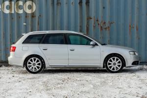Grey Audi A4 2007 in Riga, with an engine capacity of 2.00 L and mileage of 260 thousand km for 3995 €, photo 8 on AUTOMOTO.COM.LV