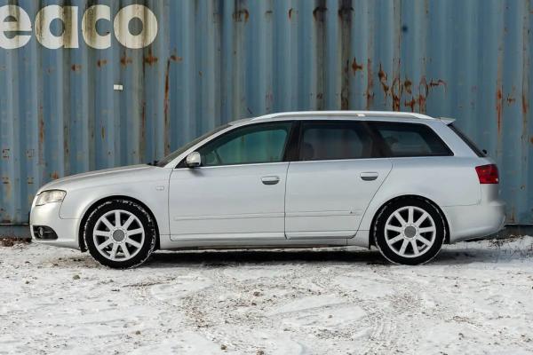 Grey Audi A4 2007 in Riga, with an engine capacity of 2.00 L and mileage of 260 thousand km for 3995 €, photo 8 on AUTOMOTO.COM.LV