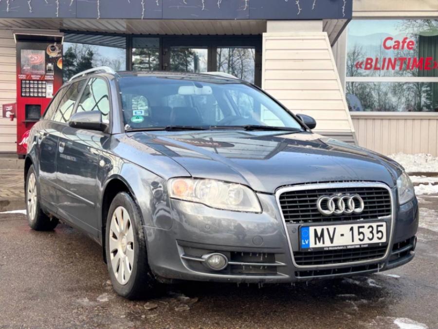 Grey Audi A4 2007 in Riga, with an engine capacity of 2.00 L and mileage of 235 thousand km for 3799 €, photo 5 on AUTOMOTO.COM.LV