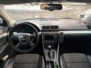 Grey Audi A4 2007 in Riga, with an engine capacity of 2.00 L and mileage of 235 thousand km for 3799 €, photo 6 on AUTOMOTO.COM.LV