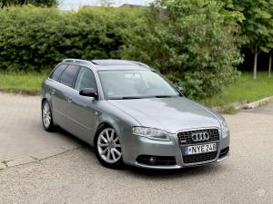 Pelēks Audi A4 2007 Viļņa, ar dzinēja tilpumu 2.00 L un nobraukumu 285 tūkst. km par 3000 €, foto  vietnē AUTOMOTO.COM.LV