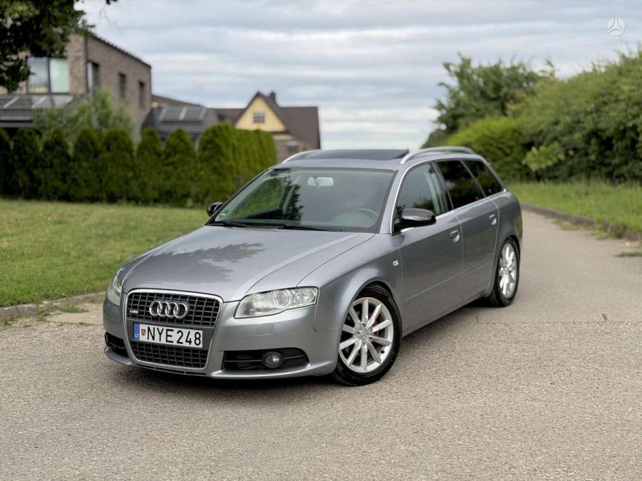 Pelēks Audi A4 2007 Viļņa, ar dzinēja tilpumu 2.00 L un nobraukumu 285 tūkst. km par 3000 €, foto 3 vietnē AUTOMOTO.COM.LV