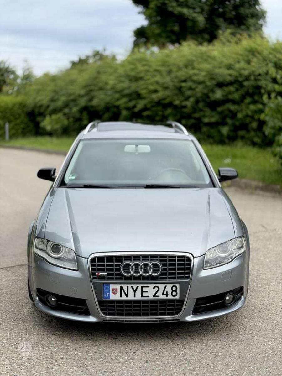 Pelēks Audi A4 2007 Viļņa, ar dzinēja tilpumu 2.00 L un nobraukumu 285 tūkst. km par 3000 €, foto 4 vietnē AUTOMOTO.COM.LV