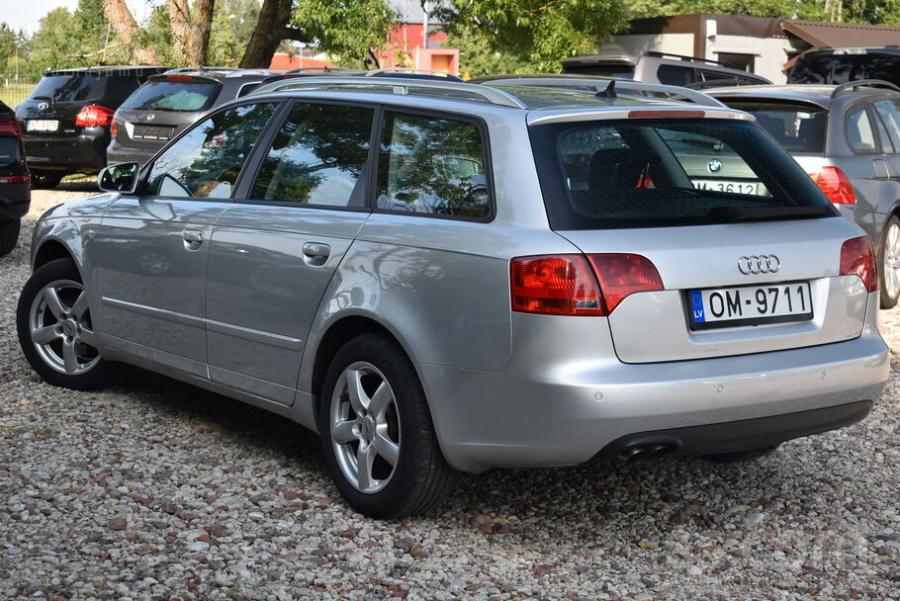 Pelēks Audi A4 2007 Kuldīga, ar dzinēja tilpumu 2.00 L un nobraukumu 0 tūkst. km par 3990 €, foto 4 vietnē AUTOMOTO.COM.LV