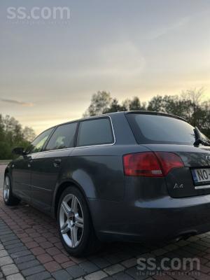 Pelēks Audi A4 2007 Rīga, ar dzinēja tilpumu 2.00 L un nobraukumu 267 tūkst. km par 2900 €, foto 4 vietnē AUTOMOTO.COM.LV