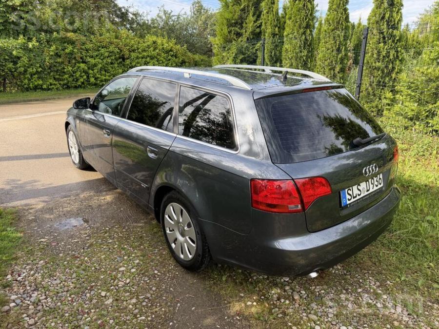 Grey Audi A4 2007 in Rezekne, with an engine capacity of 2.00 L and mileage of 230 thousand km for 3850 €, photo 8 on AUTOMOTO.COM.LV