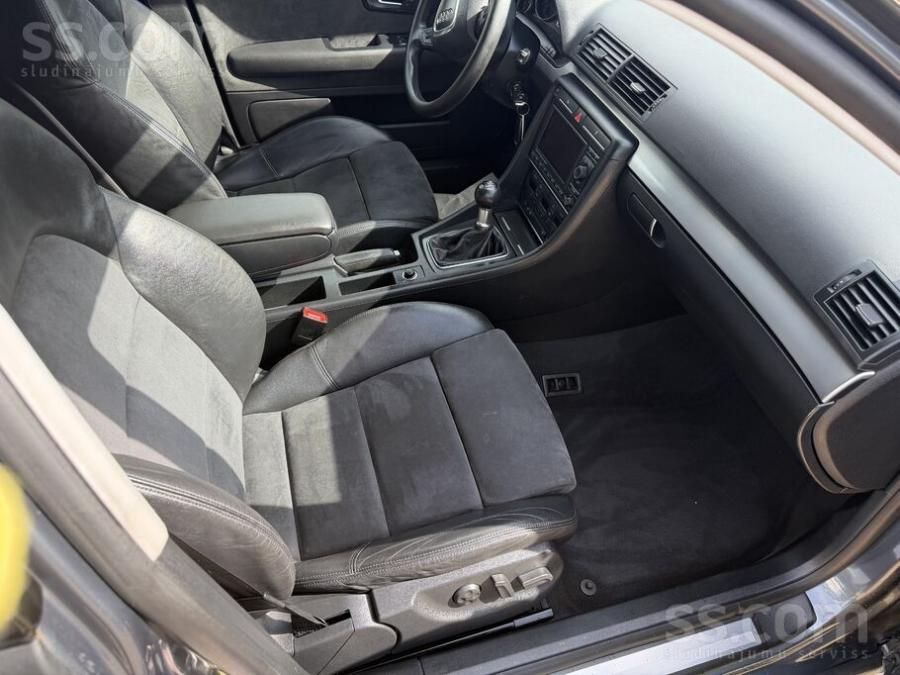Grey Audi A4 2007 in Rezekne, with an engine capacity of 2.00 L and mileage of 230 thousand km for 3850 €, photo 12 on AUTOMOTO.COM.LV
