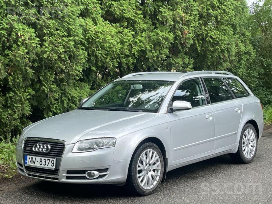 Grey Audi A4 2007 in Valmiera, with an engine capacity of 2.00 L and mileage of 0 thousand km for 2900 €, photo 5 on AUTOMOTO.COM.LV