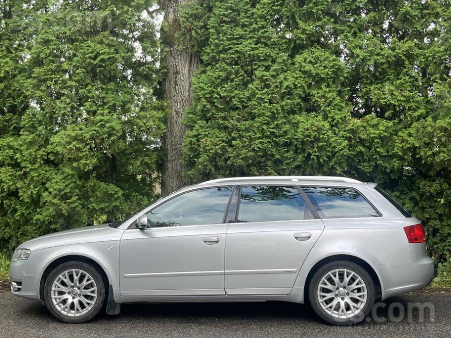 Grey Audi A4 2007 in Valmiera, with an engine capacity of 2.00 L and mileage of 0 thousand km for 2900 €, photo 6 on AUTOMOTO.COM.LV