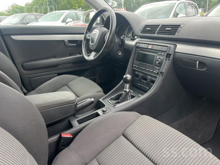 Grey Audi A4 2007 in Valmiera, with an engine capacity of 2.00 L and mileage of 0 thousand km for 2900 €, photo 9 on AUTOMOTO.COM.LV