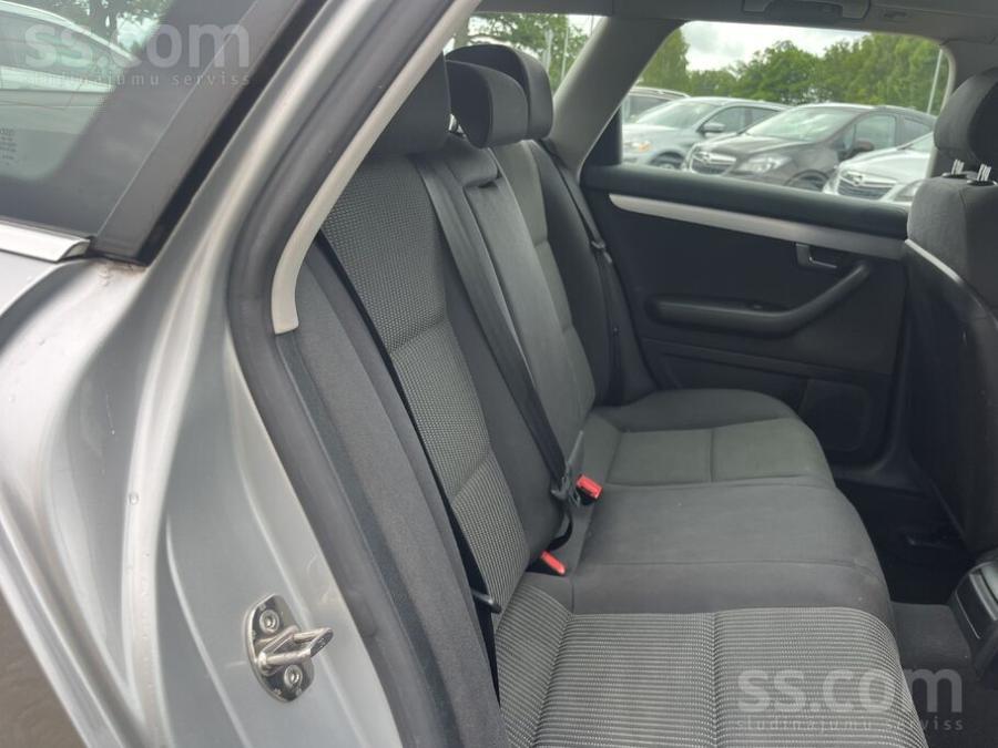 Grey Audi A4 2007 in Valmiera, with an engine capacity of 2.00 L and mileage of 0 thousand km for 2900 €, photo 10 on AUTOMOTO.COM.LV