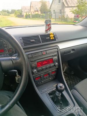 Grey Audi A4 2007 in Kraslava, with an engine capacity of 2.00 L and mileage of 322 thousand km for 2500 €, photo 5 on AUTOMOTO.COM.LV