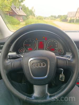 Grey Audi A4 2007 in Kraslava, with an engine capacity of 2.00 L and mileage of 322 thousand km for 2500 €, photo 6 on AUTOMOTO.COM.LV