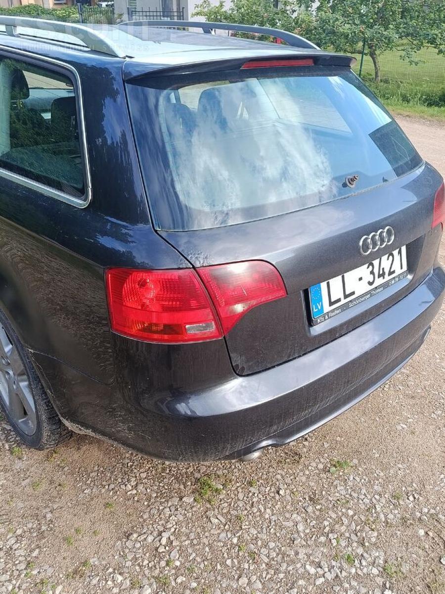 Grey Audi A4 2007 in Kraslava, with an engine capacity of 2.00 L and mileage of 322 thousand km for 2500 €, photo 8 on AUTOMOTO.COM.LV