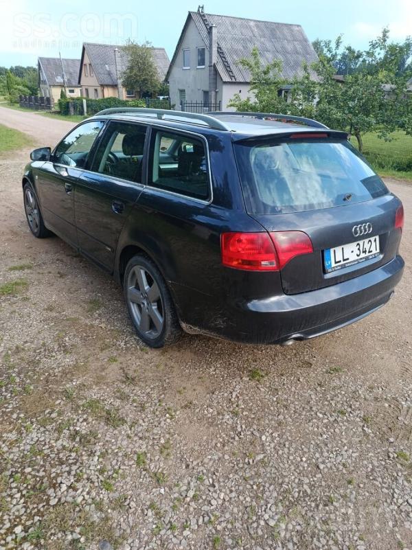 Pelēks Audi A4 2007 Krāslava, ar dzinēja tilpumu 2.00 L un nobraukumu 322 tūkst. km par 2500 €, foto 8 vietnē AUTOMOTO.COM.LV