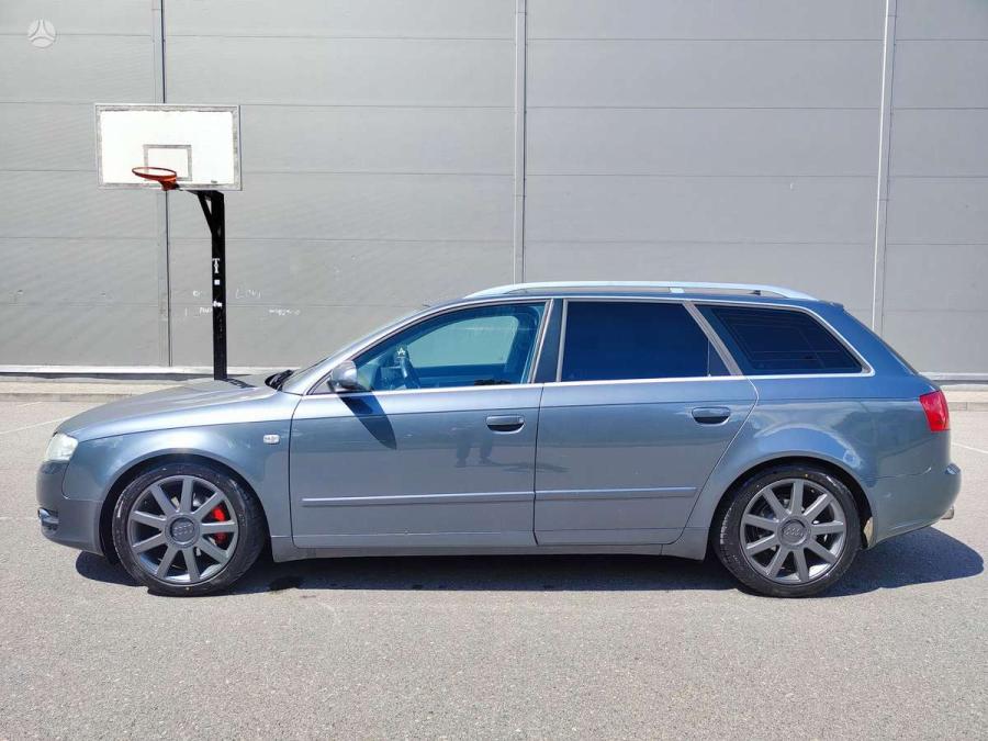 Grey Audi A4 2007 in Kaunas, with an engine capacity of 1.99 L and mileage of 292 thousand km for 2500 €, photo 5 on AUTOMOTO.COM.LV