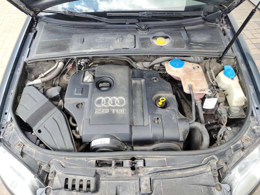 Grey Audi A4 2007 in Kaunas, with an engine capacity of 1.99 L and mileage of 292 thousand km for 2500 €, photo 20 on AUTOMOTO.COM.LV