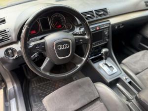 Grey Audi A4 2007 in Kaunas, with an engine capacity of 1.99 L and mileage of 318 thousand km for 3250 €, photo 28 on AUTOMOTO.COM.LV