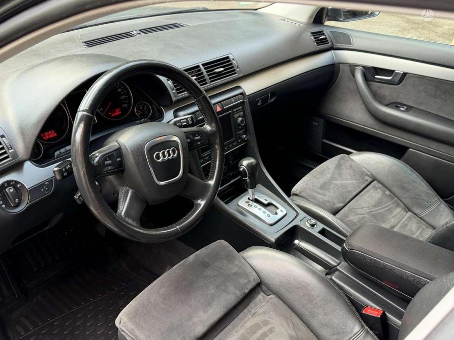 Grey Audi A4 2007 in Kaunas, with an engine capacity of 1.99 L and mileage of 318 thousand km for 3250 €, photo 31 on AUTOMOTO.COM.LV