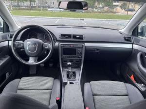 Grey Audi A4 2007 in Kaunas, with an engine capacity of 1.97 L and mileage of 248 thousand km for 1650 €, photo 8 on AUTOMOTO.COM.LV