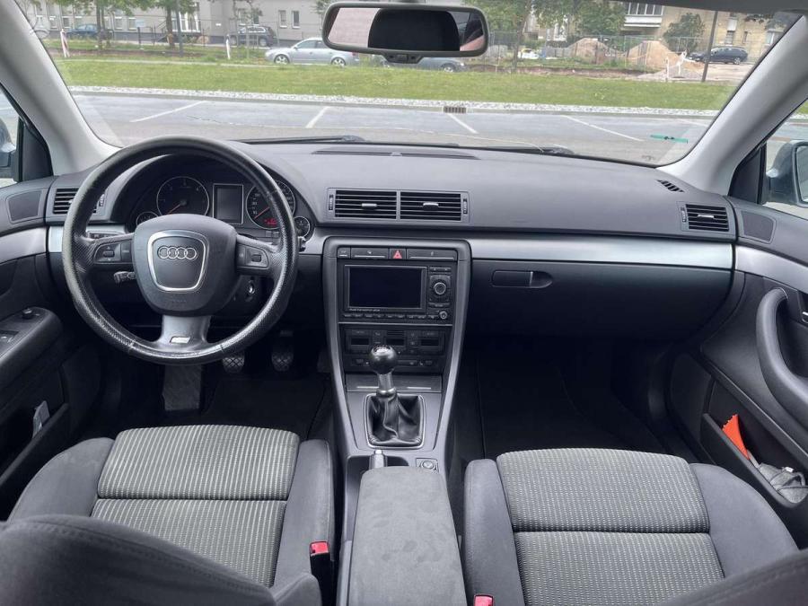 Grey Audi A4 2007 in Kaunas, with an engine capacity of 1.97 L and mileage of 248 thousand km for 1650 €, photo 8 on AUTOMOTO.COM.LV