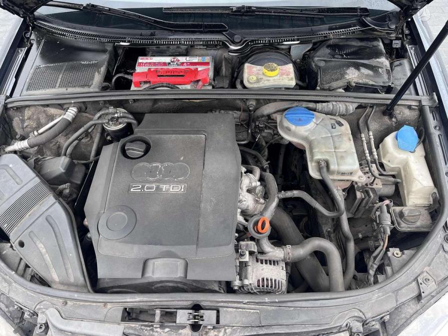 Grey Audi A4 2007 in Kaunas, with an engine capacity of 1.97 L and mileage of 248 thousand km for 1650 €, photo 10 on AUTOMOTO.COM.LV