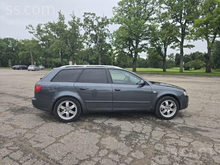 Grey Audi A4 2007 in Riga, with an engine capacity of 2.00 L and mileage of 357 thousand km for 2750 €, photo 7 on AUTOMOTO.COM.LV