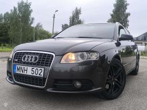 Grey Audi A4 2007 in Plunge, with an engine capacity of 1.99 L and mileage of 370 thousand km for 2500 €, photo 4 on AUTOMOTO.COM.LV