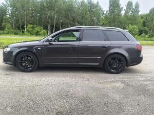 Grey Audi A4 2007 in Plunge, with an engine capacity of 1.99 L and mileage of 370 thousand km for 2500 €, photo 5 on AUTOMOTO.COM.LV