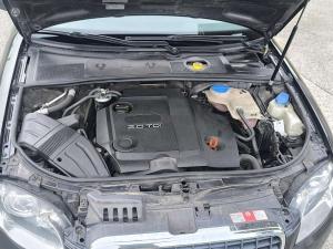 Grey Audi A4 2007 in Plunge, with an engine capacity of 1.99 L and mileage of 370 thousand km for 2500 €, photo 10 on AUTOMOTO.COM.LV