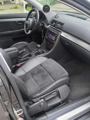 Grey Audi A4 2007 in Plunge, with an engine capacity of 1.99 L and mileage of 370 thousand km for 2500 €, photo 15 on AUTOMOTO.COM.LV