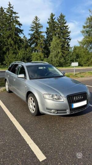 Grey Audi A4 2007 in Vilnius, with an engine capacity of 1.97 L and mileage of 349 thousand km for 3200 €, photo 3 on AUTOMOTO.COM.LV