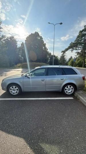 Grey Audi A4 2007 in Vilnius, with an engine capacity of 1.97 L and mileage of 349 thousand km for 3200 €, photo 5 on AUTOMOTO.COM.LV