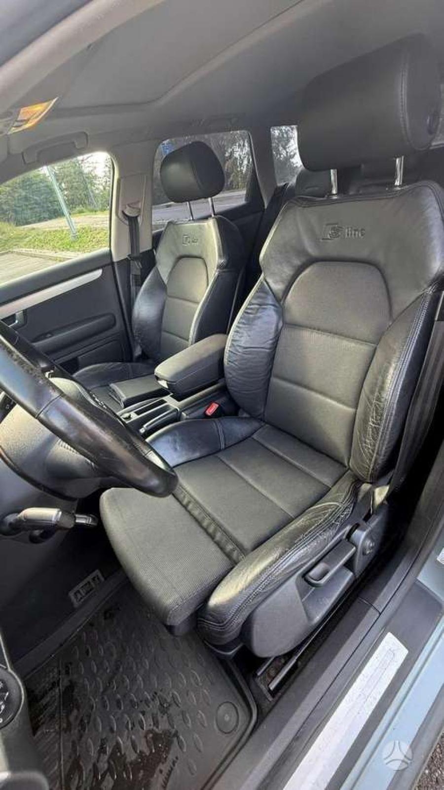 Grey Audi A4 2007 in Vilnius, with an engine capacity of 1.97 L and mileage of 349 thousand km for 3200 €, photo 11 on AUTOMOTO.COM.LV