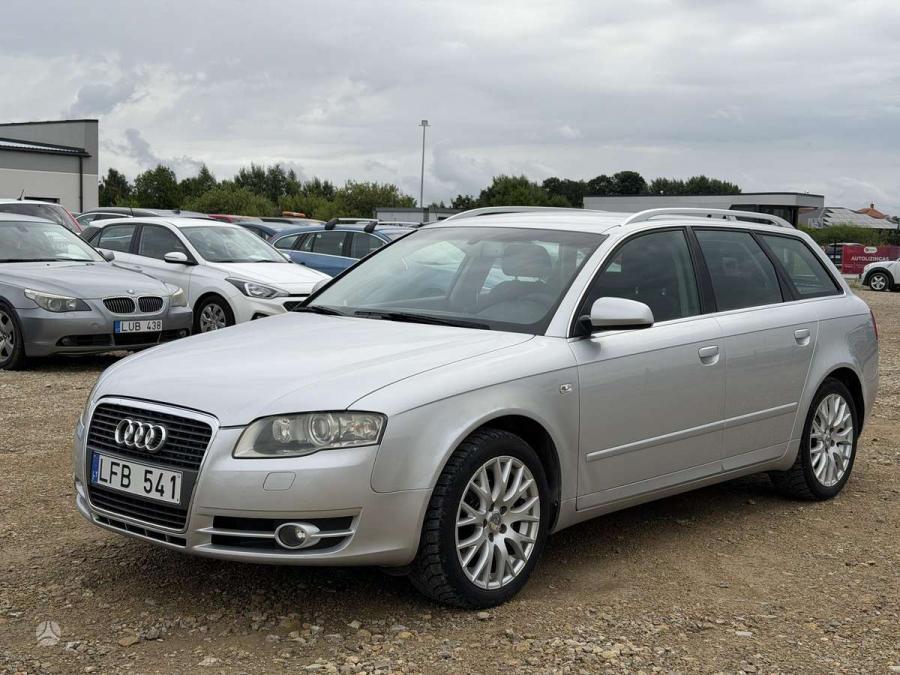 Pelēks Audi A4 2007 Šauļi, ar dzinēja tilpumu 1.97 L un nobraukumu 299 tūkst. km par 2300 €, foto 1 vietnē AUTOMOTO.COM.LV