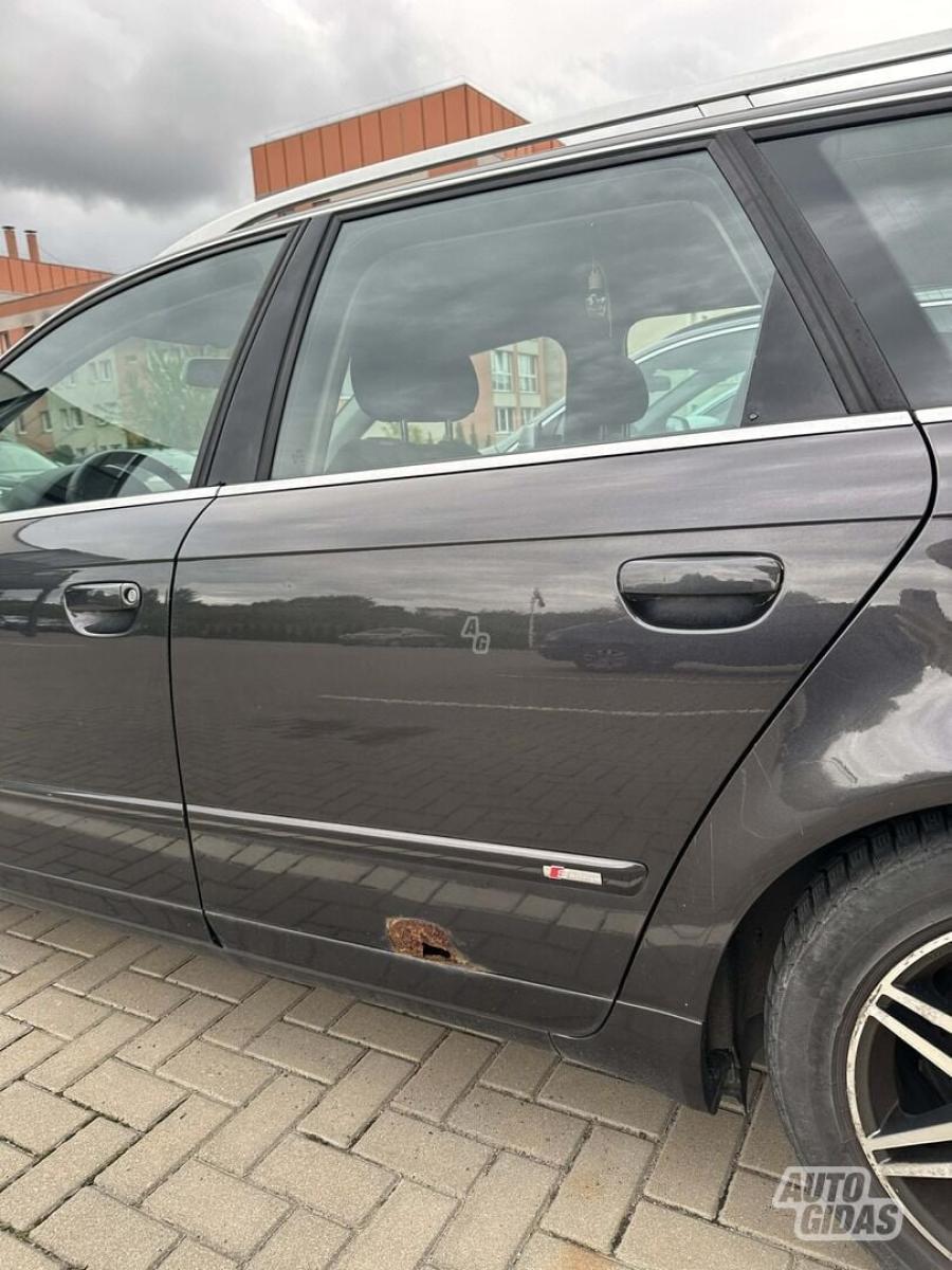 Grey Audi A4 2007 in Panevezys, with an engine capacity of 2.00 L and mileage of 321 thousand km for 2100 €, photo 10 on AUTOMOTO.COM.LV